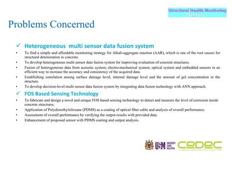 Sensor Based Structural Health Monitoring Of Concrete Structures Ppt