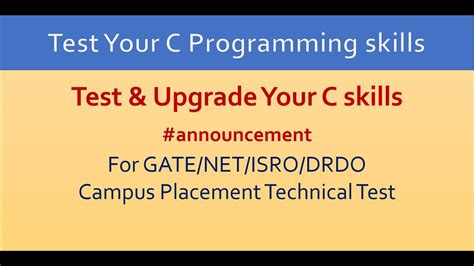 Programming Skill Test Programming Skills Test Irmt