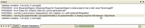 Model Validation Ea User Guide