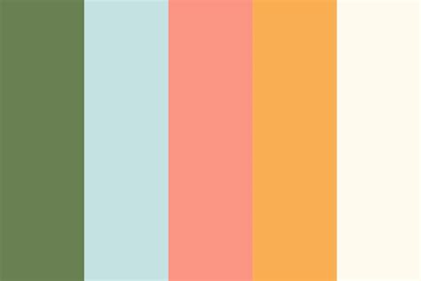70s Colour Palette