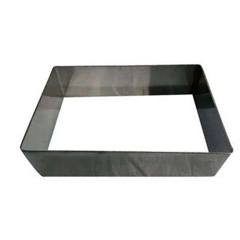 Silver Carbon Steel Rectangular Cake Mould Thickness Millimetre 3 Mm At ₹ 550 Piece In New Delhi