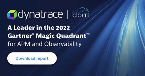 ฟรี report gartner magic quadrant for apm and observability dynatrace