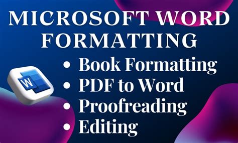Create Redesign Edit And Format Microsoft Word Document By Hassnainnaqvi Fiverr