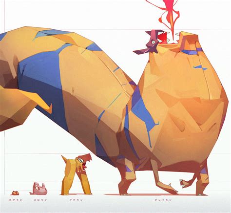 Agumon Evolution Line By Tan Zhi Hui Character Design Character