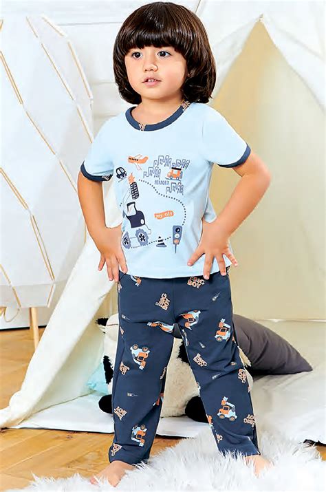 Пижама для мальчика Baykar 6638334 мультиколор купить оптом в HappyWear.ru