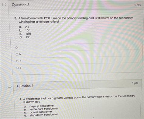 Solved 1 An Inductor Can Induce A Voltage Into A Second