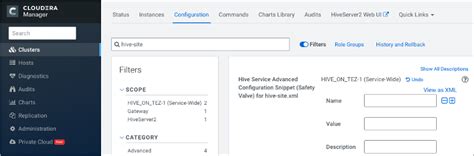 Setting Hive Configuration Overrides