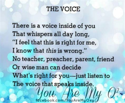 Inner Voice Quotes Quotesgram