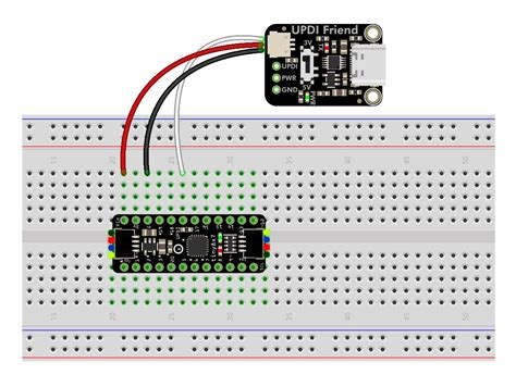 Updi Friend Usb Programmer For Attiny Ch340e Adafruit 5879
