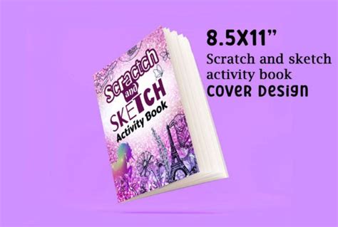 Scratch And Sketch Activity Book Cover Graphic By Rightpopgraphix Creative Fabrica
