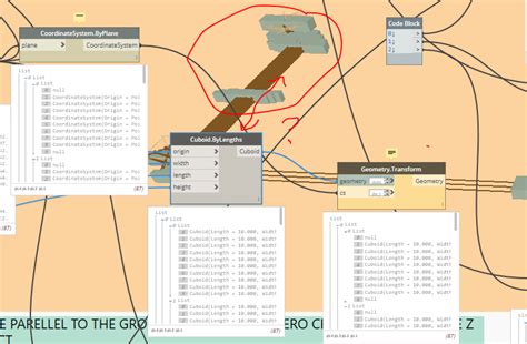 Transform Geometry Not Working Dynamo