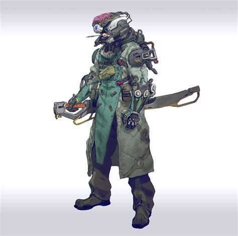 Character Design By Yintion J Jiang Geping R Imaginarycyberpunk