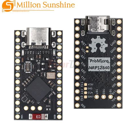 Promicro Nrf52840 Development Board Compatible With Nice Nano V2 0 Bluetooth Charging Management 