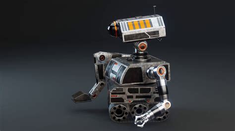 Sci Fi Construction Robot Blender Tutorial Series Superhive