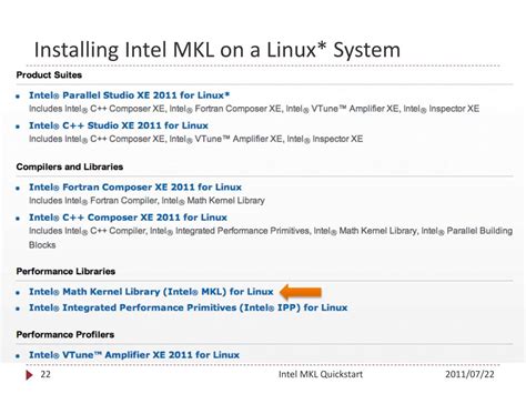 Ppt Introduction To Parallel Computing Intel Math Kernel Library Powerpoint Presentation Id
