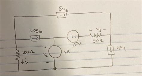 solved calculate ix using node equation method label all