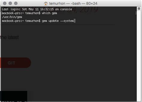 Ruby Gem Installation Download Scientific Diagram