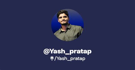 Yash Pratap Twitter Instagram Linktree