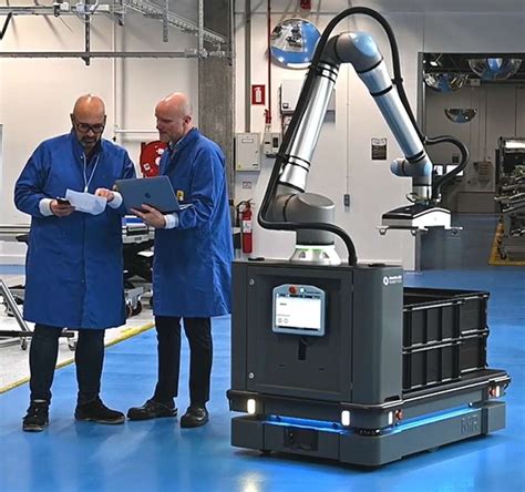 600kg Load Capacity Mobile Cobot Tackles Tougher Tasks Drivesandcontrols