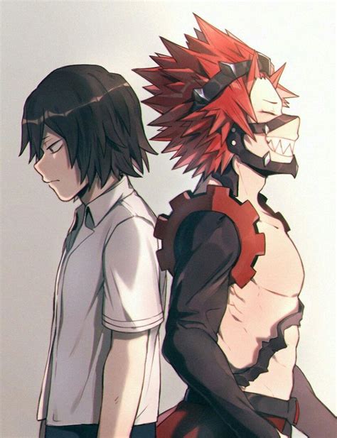 Kirishima New Vs Old In Kirishima Eijirou Kirishima Boku No Hero Academia