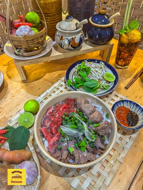 Menu Bonjour Vietnam Restaurant Lindfield