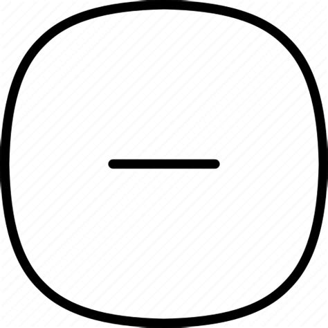 minimize button user interface ui decrease minus icon download