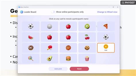 How To Randomly Select Students In PowerPoint ClassPoint