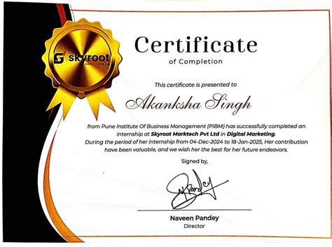 Akanksha Singh On Linkedin Thrilled To Share That I Have Successfully