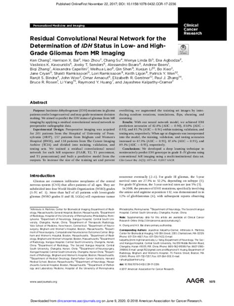 pdf data from residual convolutional neural network for the