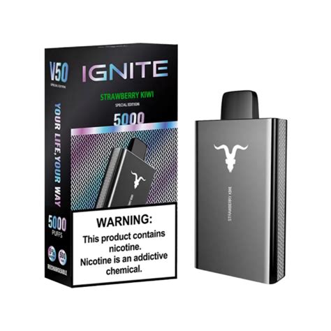 Ignite V50 Special Editon 5000 Puffs Strawberry Kiwi Mundo Vape