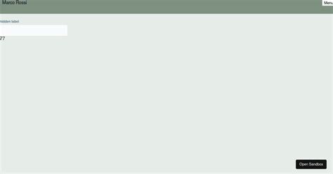 Null Codesandbox