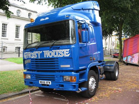 Erf Ec10 Fun Fair Lorry Ghost House Blue Erf Ec10 Reg N Flickr