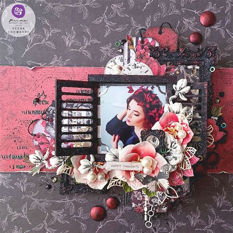 Die Cuts Prima Ephemera Magnolia Kristinas Scrapbooking