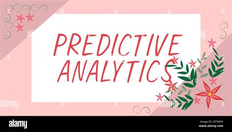 Inspiration Showing Sign Predictive Analytics Internet Concept Optimize Collection Achieve Crm