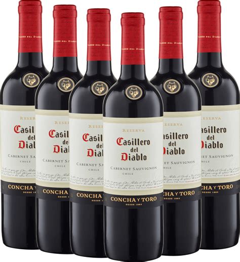 6er Vorteils Weinpaket Casillero Del Diablo Cabernet Sauvignon