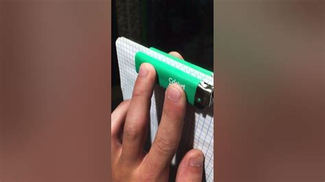 Почему предмет виден за листом в зеркале Mirror Youtube