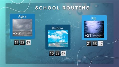 School Routine 2024 2