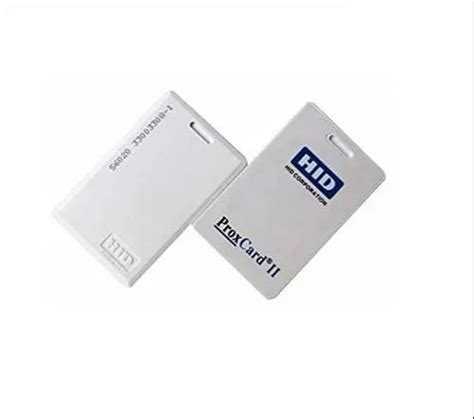 Double Sided HID Proximity Access Card Shape Rectangular Thickness 1 8 Mm At 110 In Mumbai