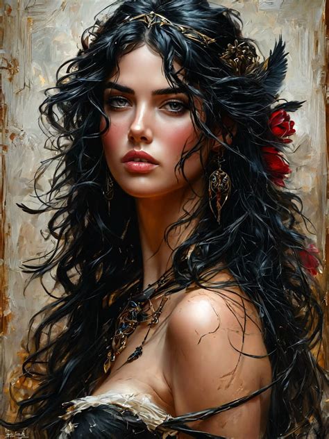 Freya Norse Goddess Of The Valkyries Black 3 By Arrojado On Deviantart