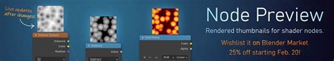 Node Preview Rendered Thumbnails For Shader Nodes Promotions Blender Artists Community