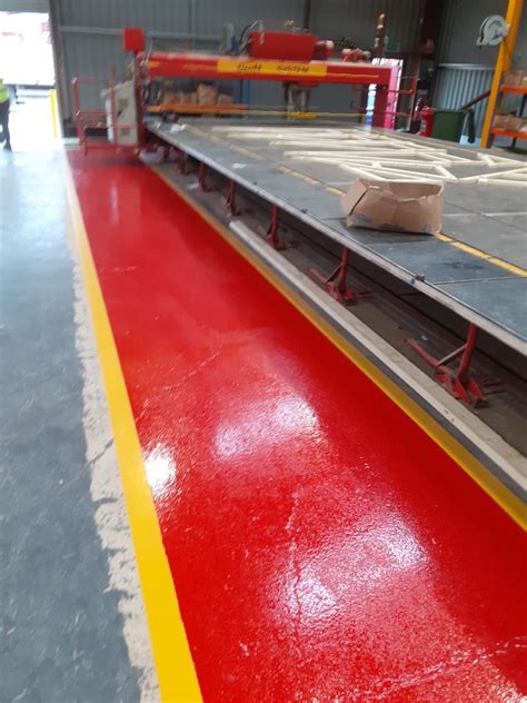 Resin Floor Demarcation And Signage For Factories And Warehouses