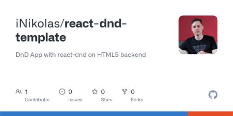 Github Inikolasreact Dnd Template Dnd App With React Dnd On Html5