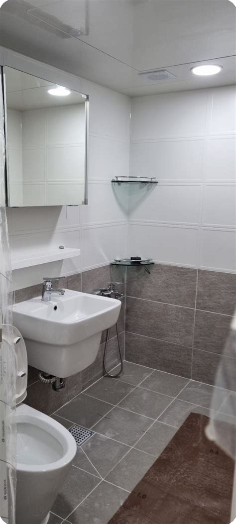 대우아파트의 욕실 리모델링 현장 인테리어