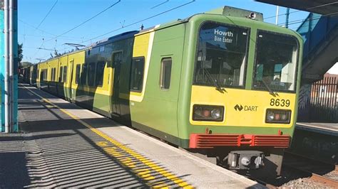 Irish Rail 8520 Class Dart Train 8639 Kilbarrack Station Dublin