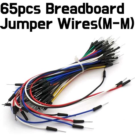 Breadboard Dupont Jumper Wires M M 65pcs Epartners Nz