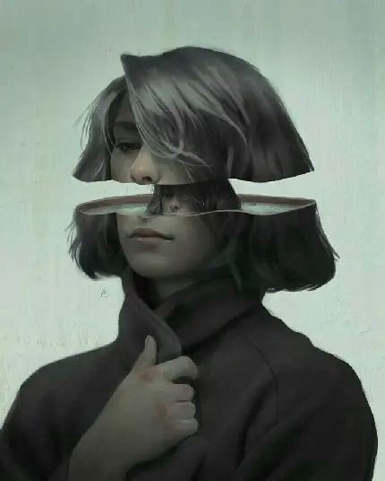 عکس پروفایل دختر غمگین سیگاری