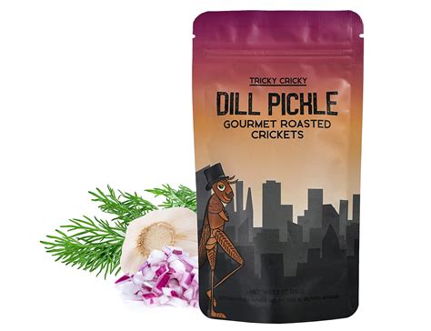 Tricky Cricky Edible Flavored Oka4 Cricket Snacks For Humans Unique