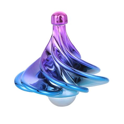 Pneumatic Gyroscope Tornado Tops Rotating Spherical Gyroscope Kinetic Desk Toy — Luxenmart Up