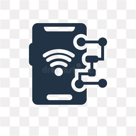 Icono Del Vector Del Algoritmo Aislado En El Fondo Transparente Algori Ilustración del Vector