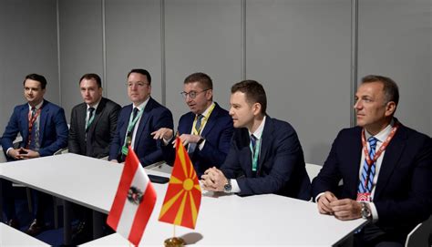 Hristijan Се сретнавме и со австрискиот канцелар Кристијан Стокер